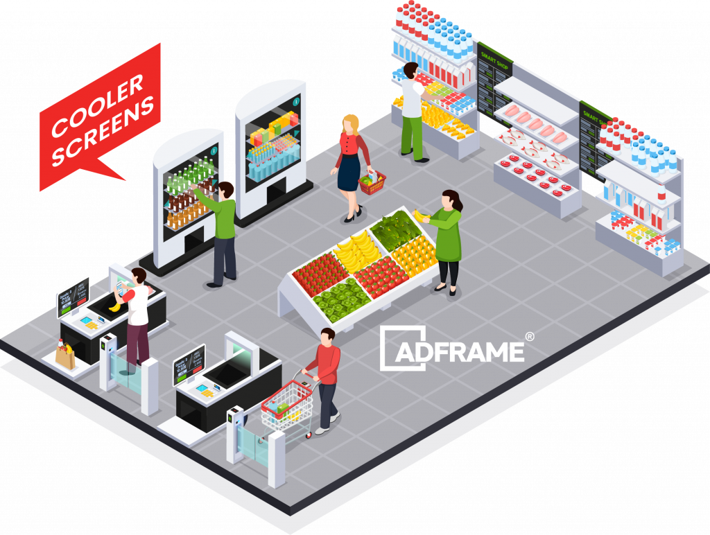 AdFrame - Cooler Screens: Retail Experience and Potential